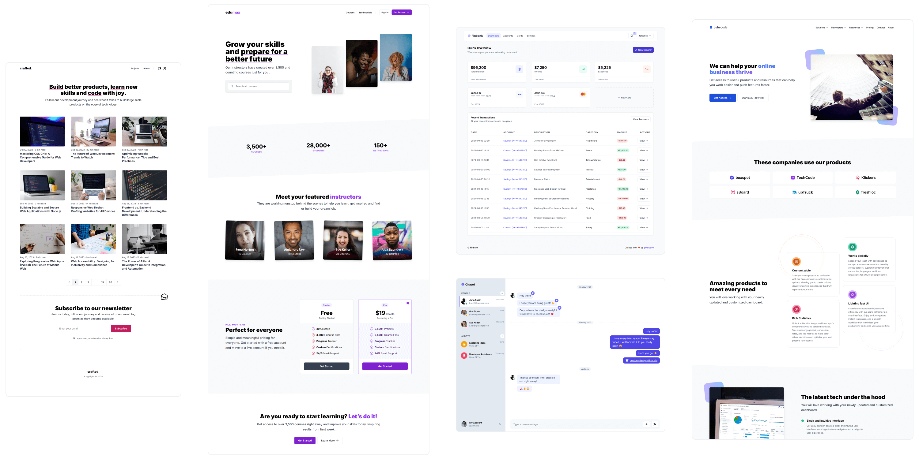 10 Tailwind CSS Templates - Tailkit